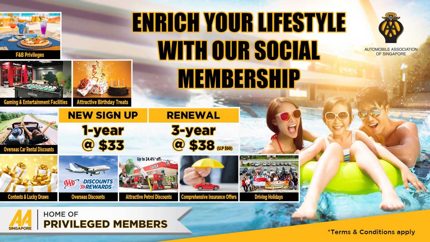Membership Promotions - AUTOMOBILE ASSOCIATION OF SINGAPORE